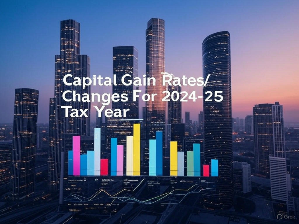 Capital Gain Rates/Changes For 2024-25 Tax Year | FKGB Accounting