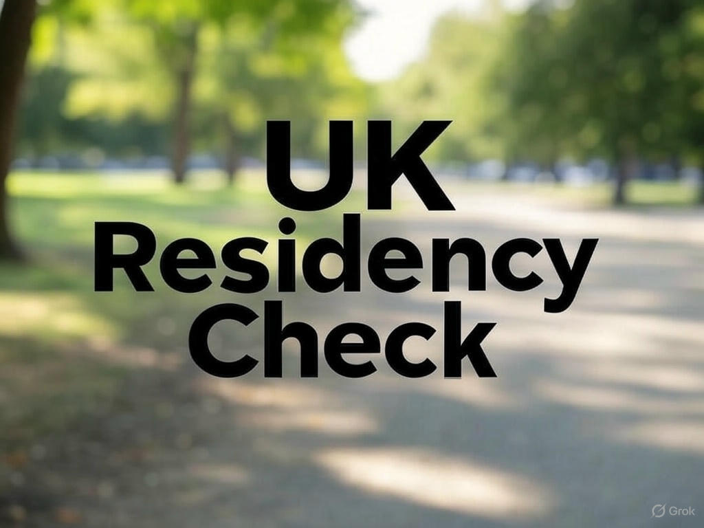 UK Residency Check | FKGB Accounting